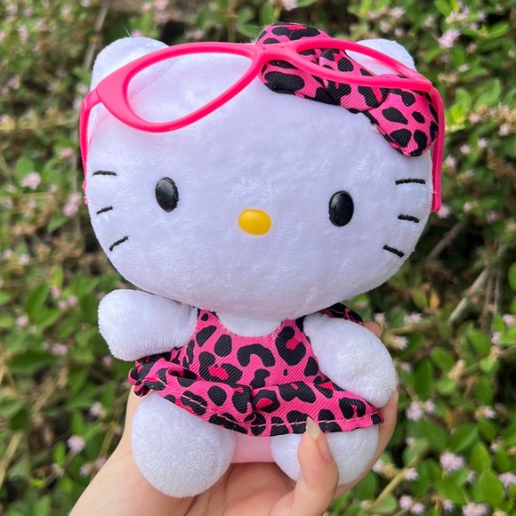 Hello Kitty | Toys | Hello Kitty White And Pink Stuffed Animal Plush ...